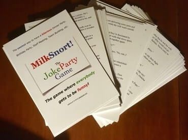 MilkSnort! Joke Game For Hilarious Party Fun